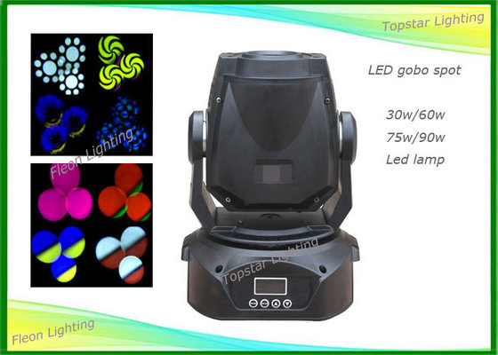 China High Brightness LED Moving Head Light 14 Gobo Patterns Energy Saving Sound Actived supplier