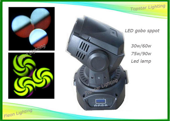 China Zoom Led Spot Moving Head , Dmx Moving Head Lights Colorful Gobos Rainbow Effect supplier