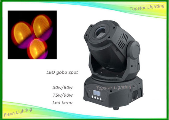 China Rgb LED Moving Head Light 7 Colors Rainbow Disco Gobo Rotating supplier