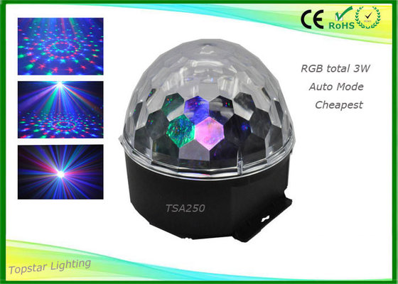 China Auto Mode Disco Ball Led Lights , Led  Magic Ball CE RoHS For Stage Lighting supplier