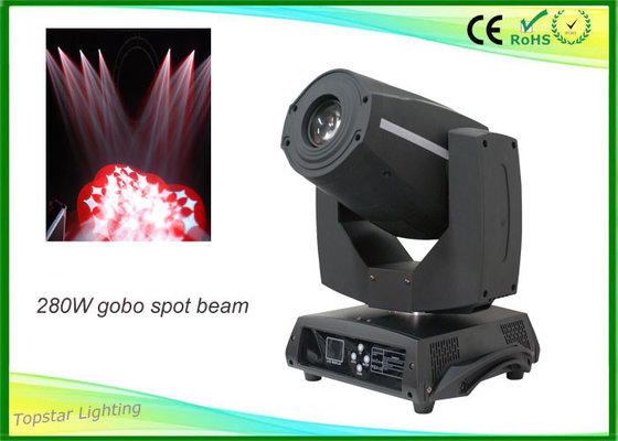 China Sound Control Spot Moving Head Light Beam Angle 40 Degree Wash Pattern 10r 280w supplier