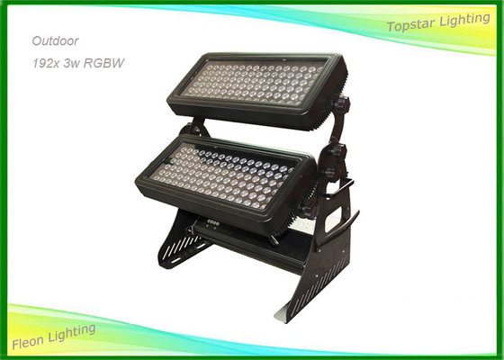 China 192 x 3w LED Wall Wash Lights multi Lens Angle , Dmx Led Flood Light supplier