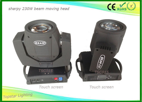China Professional Stage Light Sharpy Beam Moving Head Light 16CH Linear Adjustment supplier