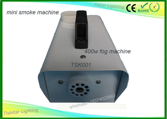 China White Shell Mini Fogger Machine 400w Mist Thermal Led Colored Fog Machine supplier
