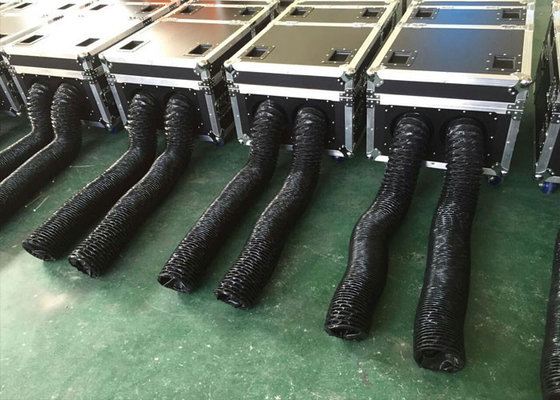 China 2 Tubes 3000w Stage Effect Smoke Machine Dmx Water Fog Smoke Machine Total 4600w Powerful Low Fog Machine supplier