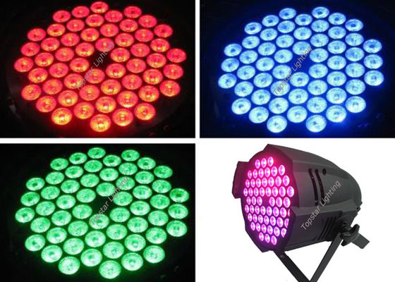 China Wholesale Cheap Par Can 54 x 1.5w RGB Tri color USD15.95~18.25 Medium Configuration TSA106-54-B2 supplier