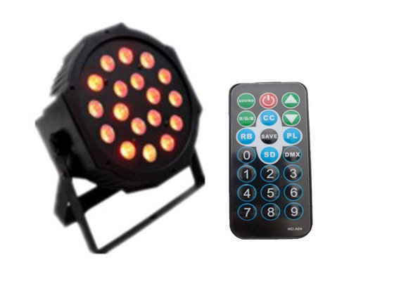 China 18*1.5W RGB Tri Color With RF Remote Controller supplier
