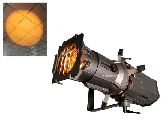 China Amber color 19°/ 26°/ 36°/ 50° 200W Led Leko Profile Light RGBA 4in One Color supplier