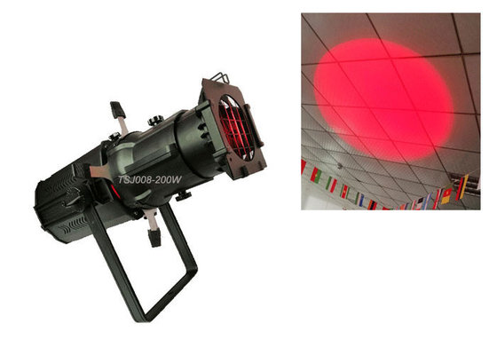 China Colorful 200W Led Leko Profile Light RGBW 4in One Color DMX 19°/ 26°/ 36°/ 50° supplier