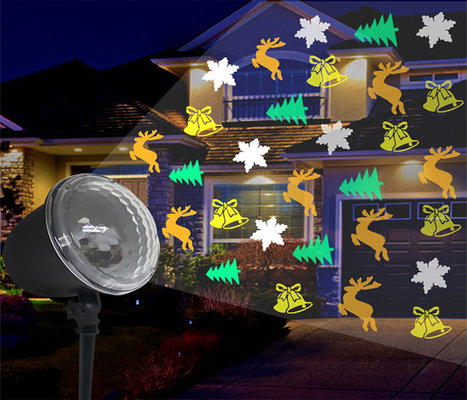 China Outdoor Christmas Pattern Magic Ball Led Projector Light IP65 24pcs / CTN TSA818A supplier