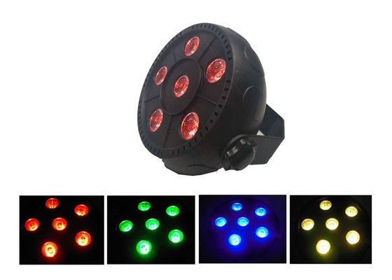 China Mini led par slim led par 6x3W RGB 3in-1 Led par  Auto / Sound Activate 0.25kg/pc USD3.55~3.95/pc supplier