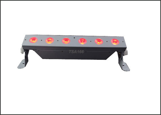 China 6pcs Led Battery & Wireless Dmx Bar Light TSA166 supplier