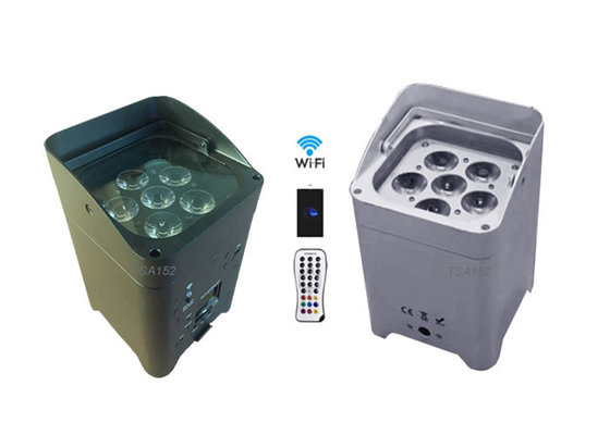 China 6pcs 6-In-1 Wireless Remote Control Battery Charging Par Light TSA152 supplier