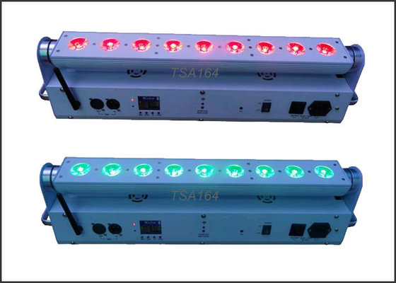 China 9pcs Led Battery & Wireless Dmx Wall Washer TSA164 supplier