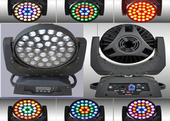 High Configuration Rgbw 4 In1 Moving Head Led Lights DMX512 For Party Wedding supplier