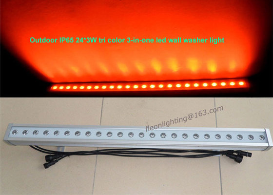 Color Changing Exterior LED Wall Wash Lights Waterproof Ip65 Sound Control supplier