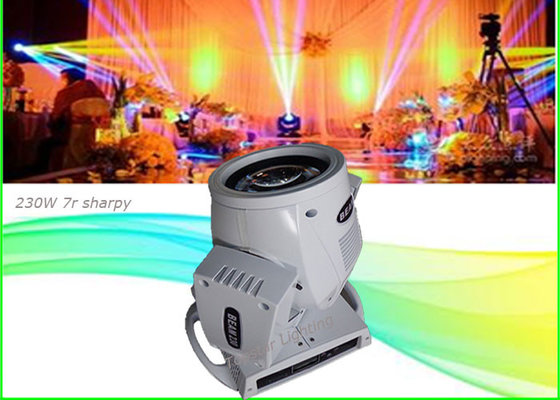 230W 7R Beam Moving Head Light / Disco Studio Theatre Stage Moving Heads supplier