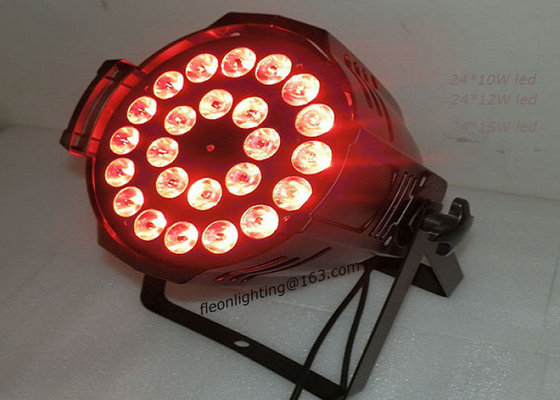 24 x 10w Led Par Can Light Rgbw 4colors Quad Led Par64 For Stage Effect Lighting TSA106-24 supplier
