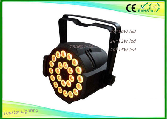 24 x 15w Dj Stage Light 5in1 Rgbwa Led Par 64 Dj Lighting 5in1 Par Can Dj Club Event TSA106-24 supplier