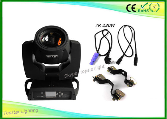 Auto Mode Moving Head Beam Light 8000k , 16 Channel Dj Lights Moving Heads 8 Rotation Prism supplier