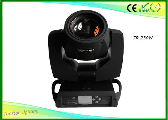 Dmx 512 Computer Sharpy Beam 230 Moving Head , Spot Moving Head Light Pcb Touch Screen supplier