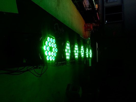 High Brightness Led Bulb 18 x 18w 6 In 1 RGBWAV 12w 15W Led Par Light Indoor Dmx Par Cans supplier