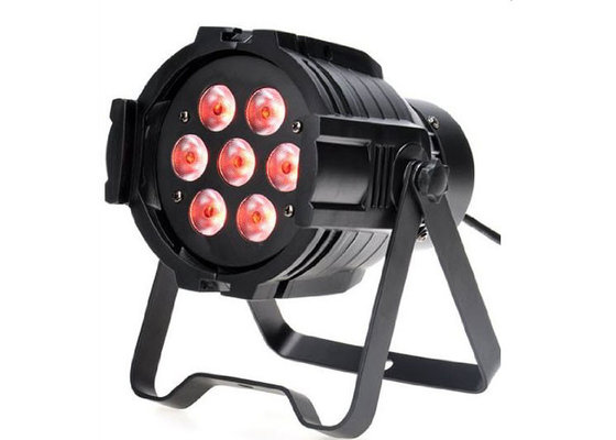 Slim Par64 7 x 15w Led Par Light Rgbwa Uv 6in1 Indoor Cast Aluminum House Led Par Can Light For Wedding Décor supplier