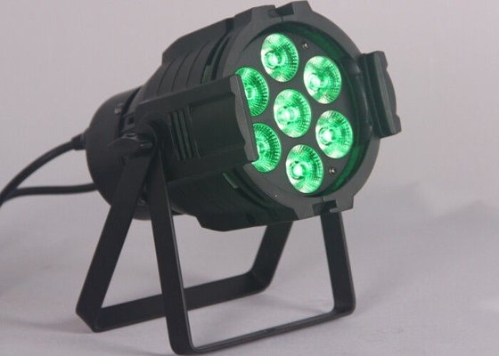 Mini 7 x 10W dj par stage lighting qua color mini led par can with 4-in-one led High Power supplier