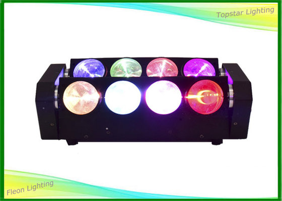 8 X 10w LED Moving Head Light 8 Eyes Spider 10 Watt 12w RGBW 4 In One For Club supplier