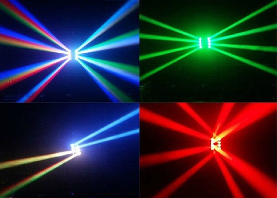 8 X 10w LED Moving Head Light 8 Eyes Spider 10 Watt 12w RGBW 4 In One For Club supplier