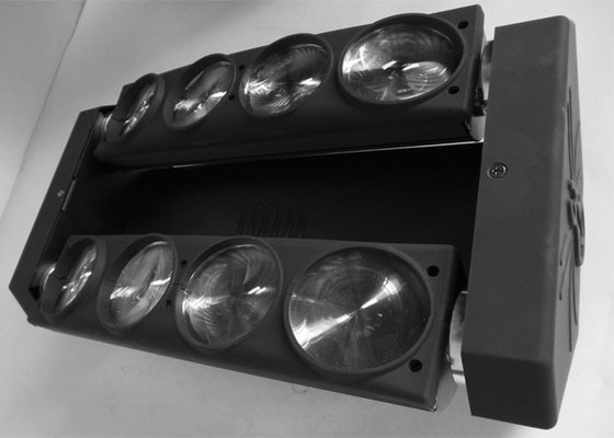 8 X 10w LED Moving Head Light 8 Eyes Spider 10 Watt 12w RGBW 4 In One For Club supplier
