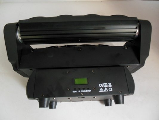 80W Stage LED Moving Head Light 8 Eyes Sound Active Energy Saving supplier