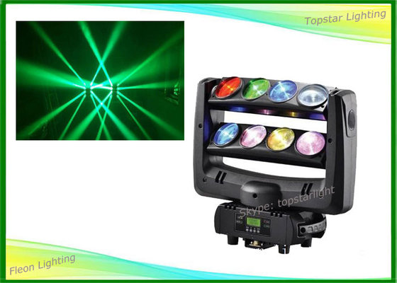 Dj Stage LED Moving Head Light Double Row 4 In 1 Rgbw Spider for Performance supplier