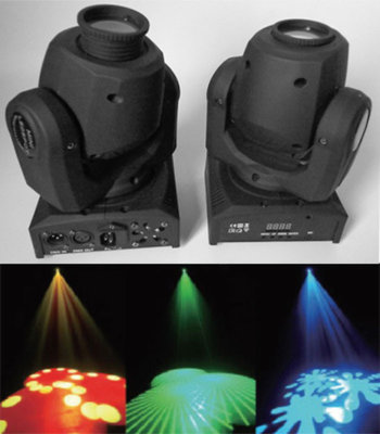 10w Clay Paky Moving Head Led Lights , Zoom Led Stage Lighting Spot Patterns supplier
