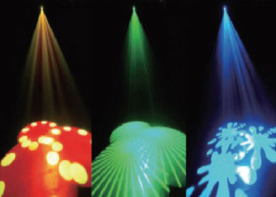 30w Led Spot Moving Head Light Black House 8 Gobos For Entertainment supplier