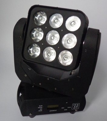 150w Led Moving Head Light , Square Dj Matrix Moving Stage Lights For Live Concerts supplier