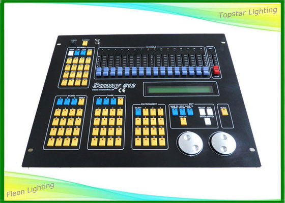Sunny512 Programmable Master Dimmer DMX Lighting Controller , Dj Stage Light Controller supplier