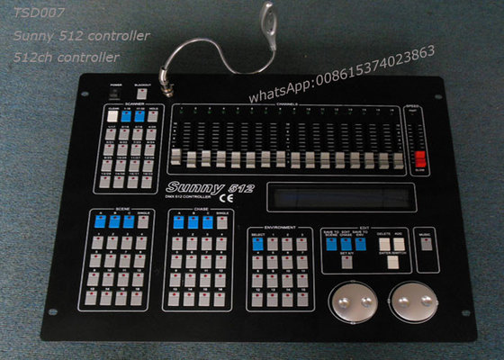 Sunny512 Programmable Master Dimmer DMX Lighting Controller , Dj Stage Light Controller supplier