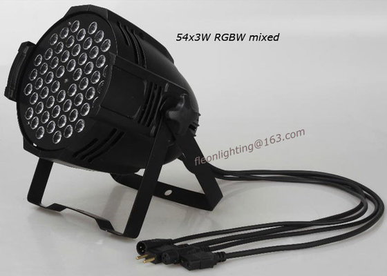 Wholesale RGBW Par Led 54 3w Par Light High Power 3 Watt Led USD24.25~26.95     TSA106-54-A2 supplier