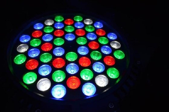 Disco Dj Stage Lighting , Led Par 64 Rgbw Concert Lighting Systems supplier
