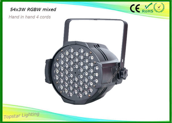 Disco DJ Stage Lighting LED Par Light DMX 512 Control 54pcs 3W supplier