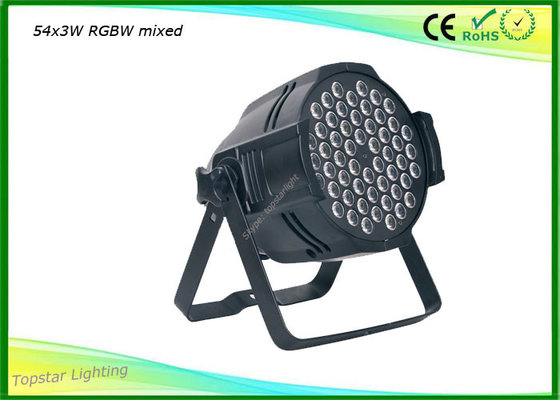 Disco DJ Stage Lighting LED Par Light DMX 512 Control 54pcs 3W supplier