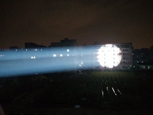 Vertical 45° Portable Moving Head Light For Washing Building Architecture supplier
