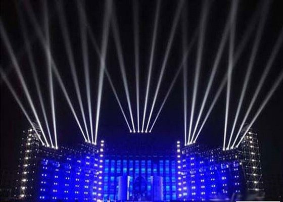 High Configuration 2kw - 5kw Outdoor Sky Beam Light Stand Alone Mode supplier