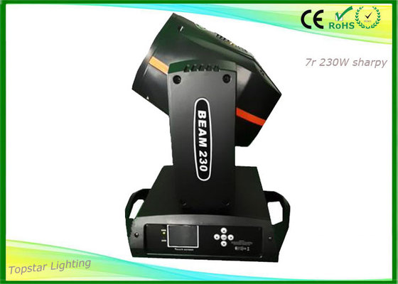 Road Show Sharpy Moving Head Light Projector OSRAM 230W Lamp Motorized Liear Focus supplier