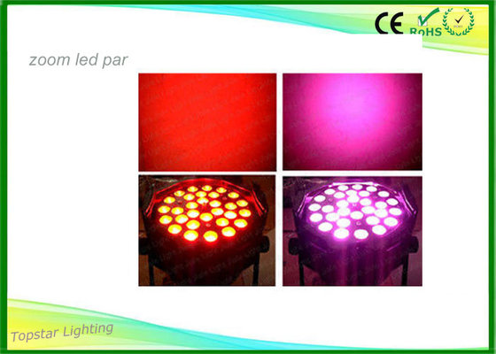 Zoom Function 30 X 3w RGB 3in1 Led Par Light With Dj Stage Show Lighting supplier