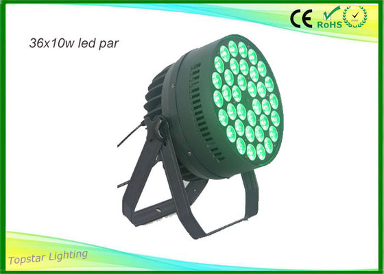High Power LED Par Light 64 With Aluminum Alloy House Sound Active supplier