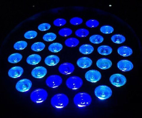 White Body Zoom Led Wash Moving Head RGBWA , Led Disco Lights With LCD Screen Display supplier