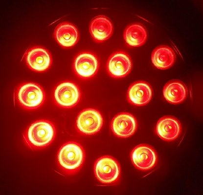 Colorful 18 X10w Led Par Stage Lights , Led Can Lights DMX 512 supplier