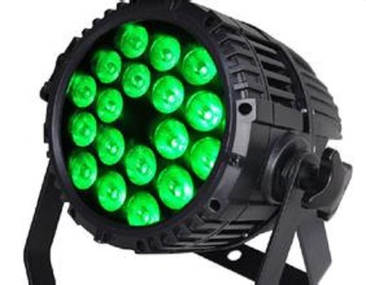 Colorful 18 X10w Led Par Stage Lights , Led Can Lights DMX 512 supplier